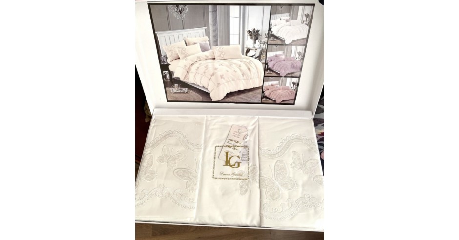 Lenjerie de calitate 2 persoane Laura Grand | arhiva Okazii.ro