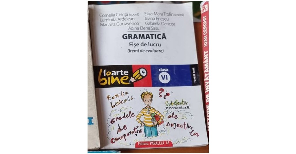 Gramatica. Fise de Lucru pentru clasa a VI-a | Okazii.ro
