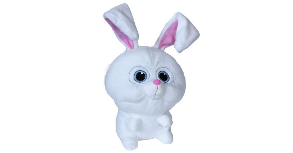 Iepure de plus Snowball The Secret Life of Pets 27 cm | arhiva Okazii.ro