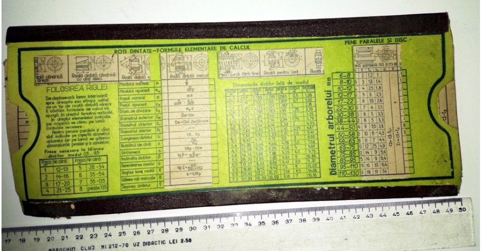 RIGLA CALCUL - RIGLA DE SURUBURI - PIULITE - ROTI DINTATE / STAS ...