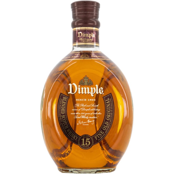 Whisky Dimple Deluxe 0.7L, Alcool 40%, Whisky Bun, Whisky de Calitate ...