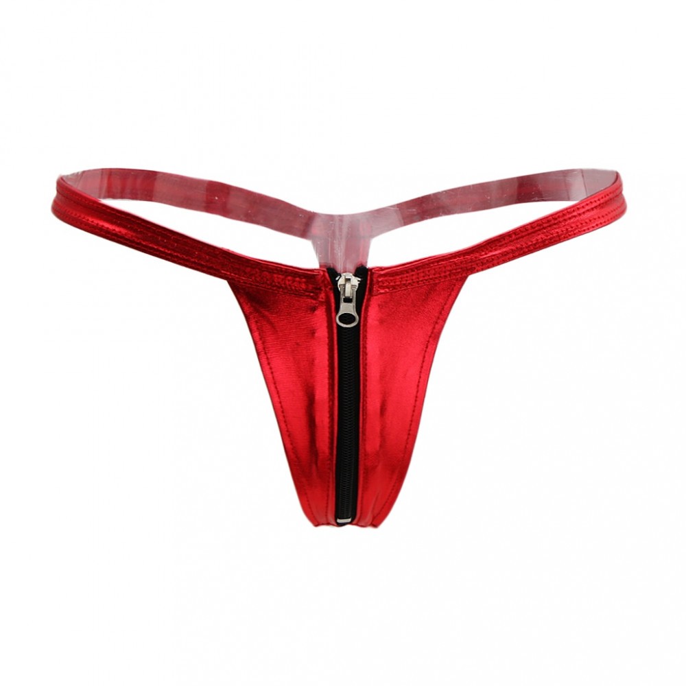 Chiloti Dama Tanga Push Up Fermoar LadyLust Metalic Piele PU | arhiva ...