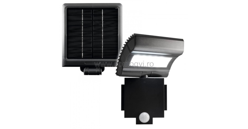 Reflector LED cu panou solar, senzor de miscare | arhiva Okazii.ro