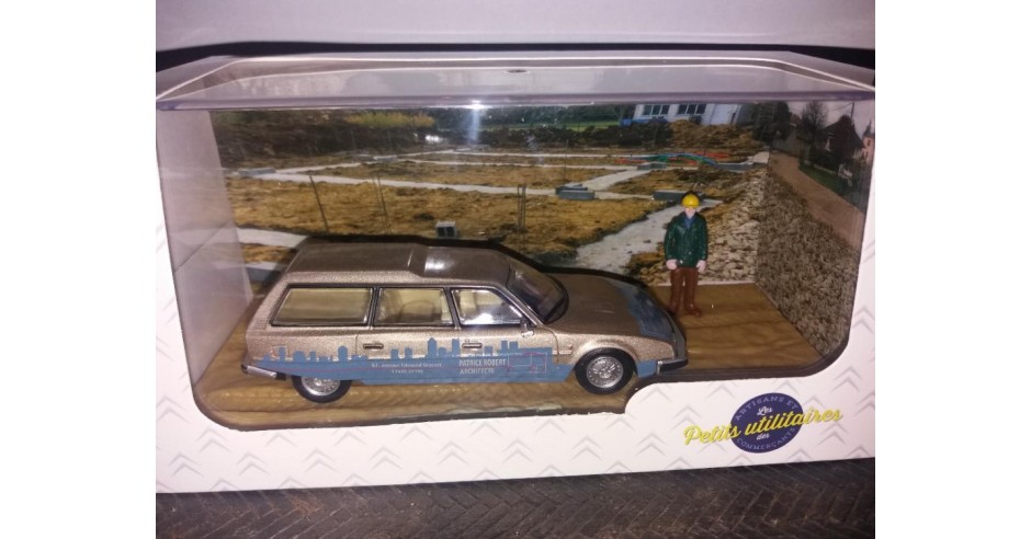Macheta Le Citroen break serie 2 - chef de chantier - ATLAS scara 1:43 | Okazii.ro