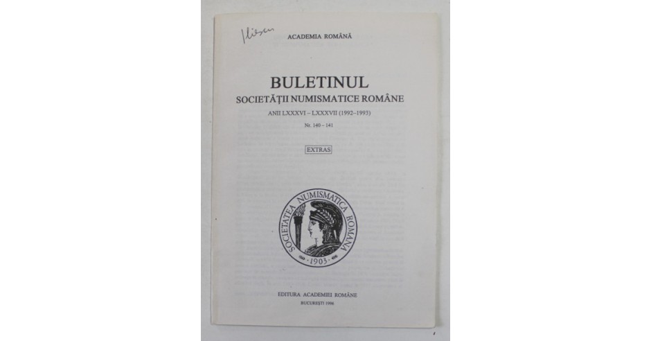 DIMITRIE ALEXANDRU STURDZA SI NUMISMATICA ROMANEASCA de OCTAVIAN ...