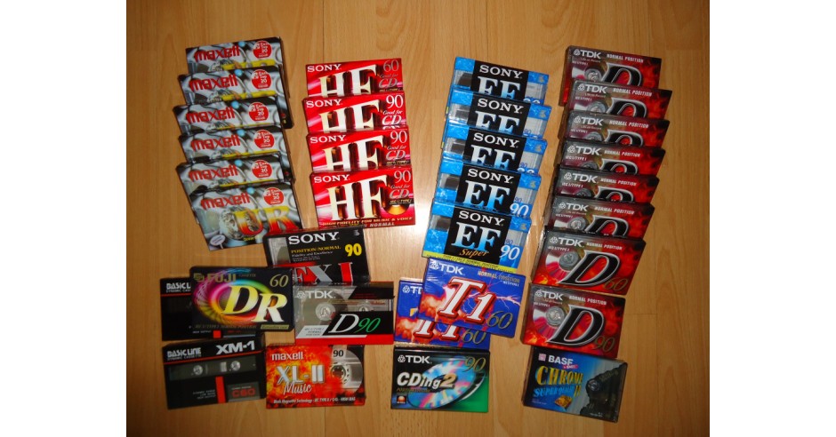 Casete Audio Sigilate Anii '80-'05: Agfa, BASF, Fuji, Maxell, Raks ...