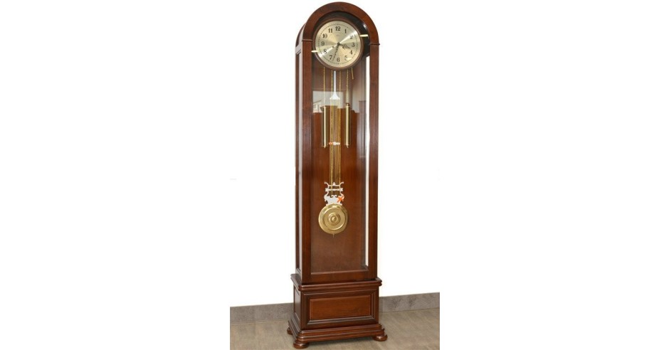 Pendula de podea Adler, lemn masiv, mecanism Hermle 14 zile | arhiva ...