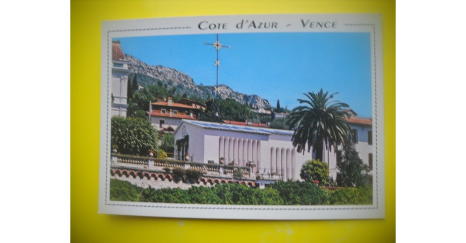 HOPCT 90184 BIS-CAPELA ROSAIRE VENCE-HENRI MATISSE-CP PICTURA-FRANTA ...