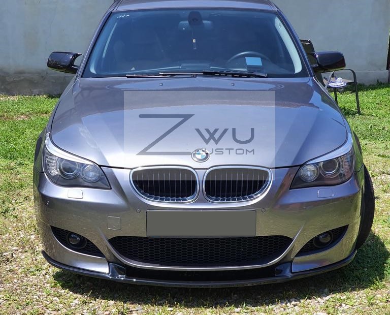 Lip prelungire bara fata, BMW Seria 5, e60, e61(2003-2010)M5 look negru ...