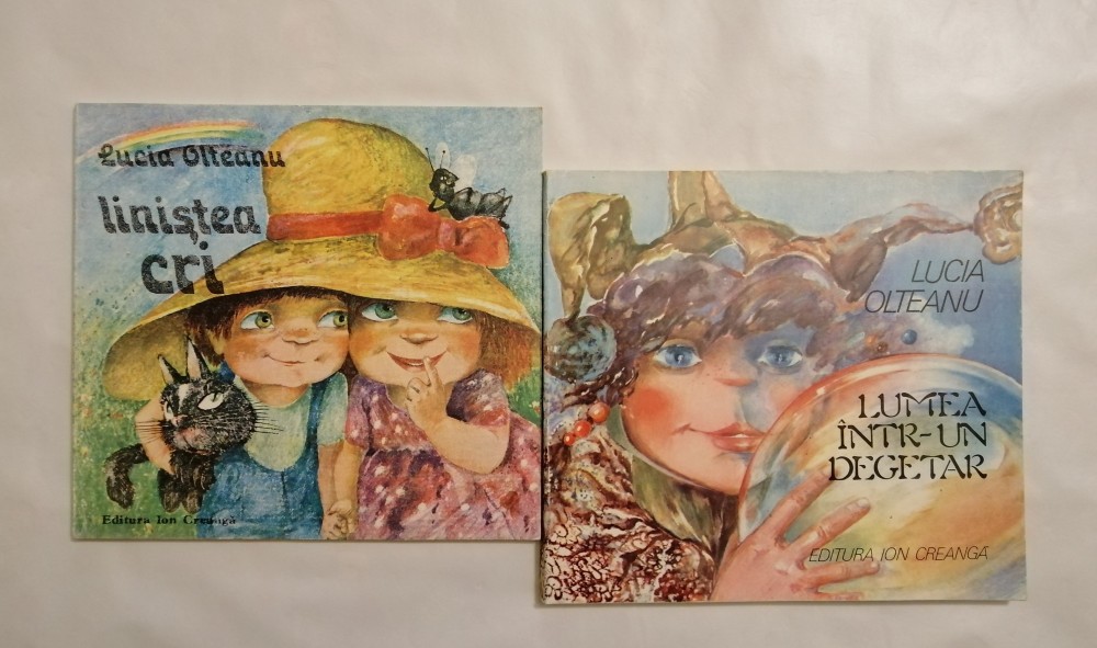 Pachet Lucia Olteanu - Linistea Cri + Lumea intr-un degetar, ed. Ion ...