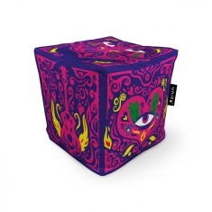 Fotoliu Units Puf (Bean Bags) tip cub, impermeabil, model psihedelic ...