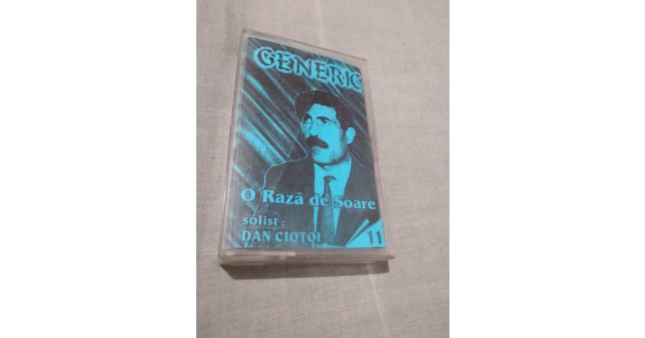 CASETA AUDIO FORMATIA GENERIC-O RAZA DE SOARE RARA !!!! ORIGINALA ...