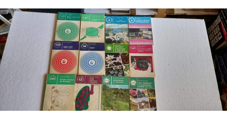 COLECTIA STIINTA PENTRU TOTI LOT 12 BUCATI | Okazii.ro COLECTIA STIINTA PENTRU TOTI LOT 12 BUCATI | Okazii.ro