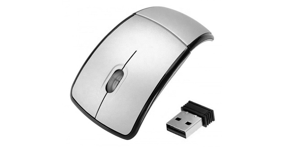 Mouse optic pliabil fara fir, forma ergonomica, intrare USB, 1200DPI ...