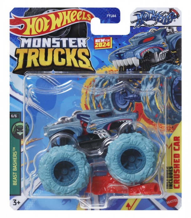 Mattel Hot Wheels Monster Truck, Masinuta Hotweiler, scara 1:64 | Okazii.ro