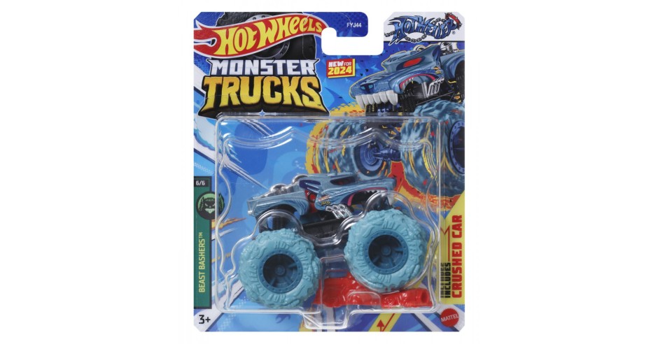 Mattel Hot Wheels Monster Truck, Masinuta Hotweiler, scara 1:64 | Okazii.ro