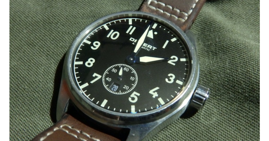 Ceas militar, model pilot/aviator/army DEBERT/mecanic/automatic/vintage ...