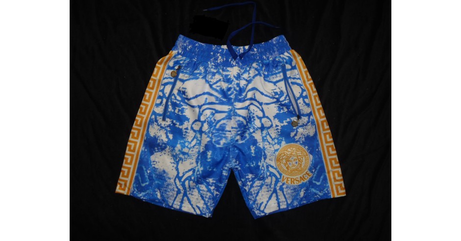 BERMUDE ALBASTRE BARBATI SORT ALB SLIP USCARE RAPIDA PLAJA PISCINA ...