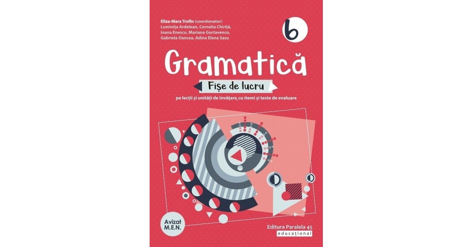 Gramatica. Fise de lucru (pe lectii si unitati de invatare cu itemi si ...