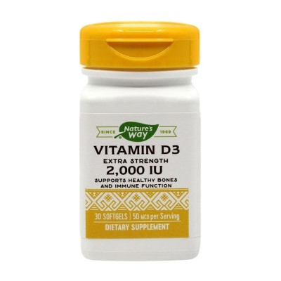 Secom, Vitamin D3 2000UI, ajutor pentru sistemul osos, 30 capsule ...