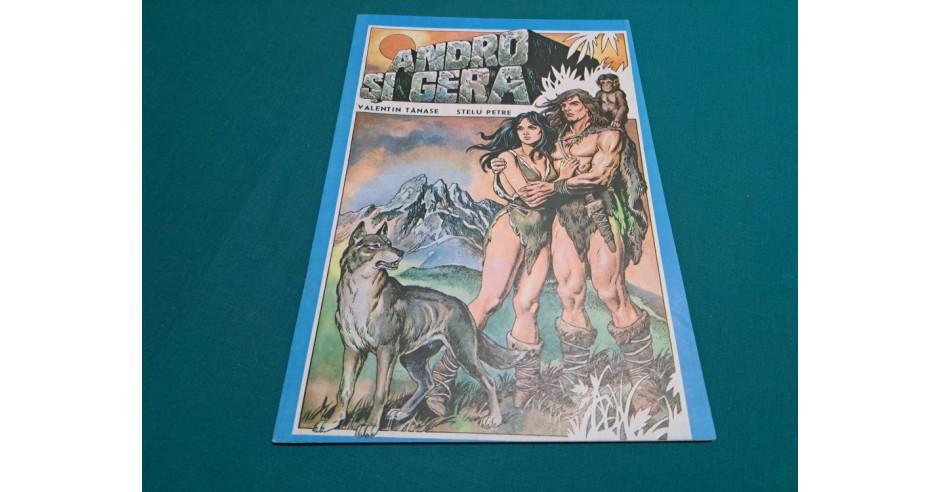 ANDRO ȘI GERA * BENZI DESENATE / VALENTIN TĂNASE, STELU PETRE / 1991 * ...