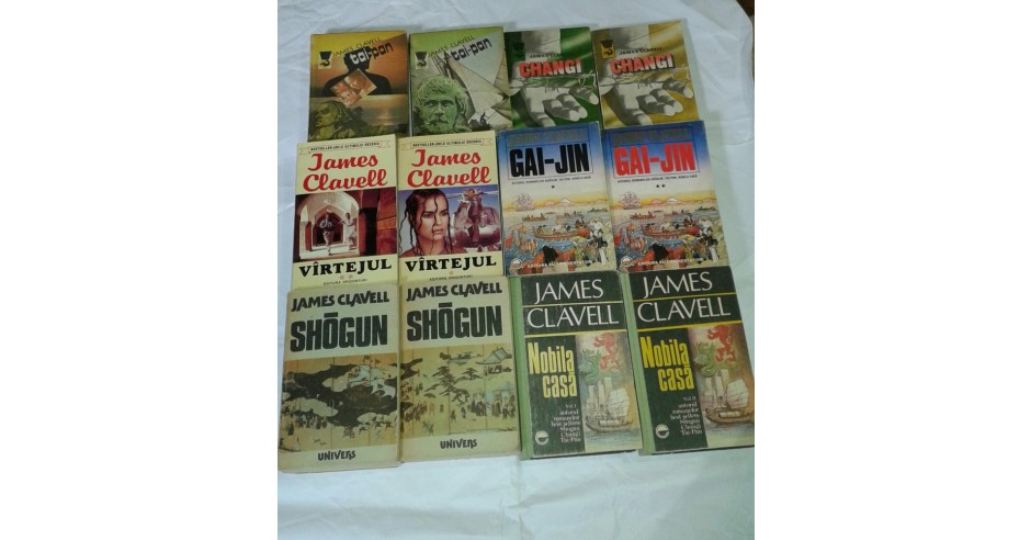 JAMES CLAVELL - NOBILA CASA+SHOGUN+GAI-JIN+VARTEJUL+TAI-PAN+CHANGI ...