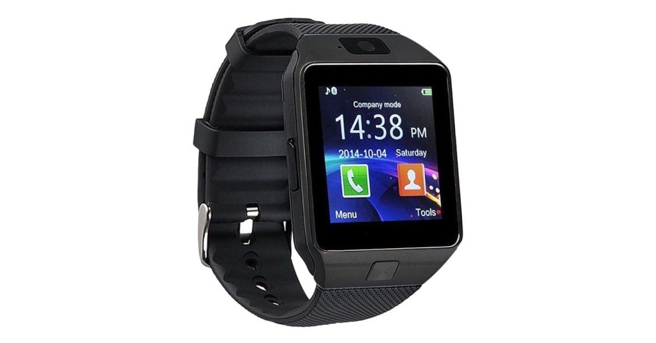 Smartwatch Bluetooth DZ09 MTK Compatibil SIM si MicroSD cu Camera Negru ...