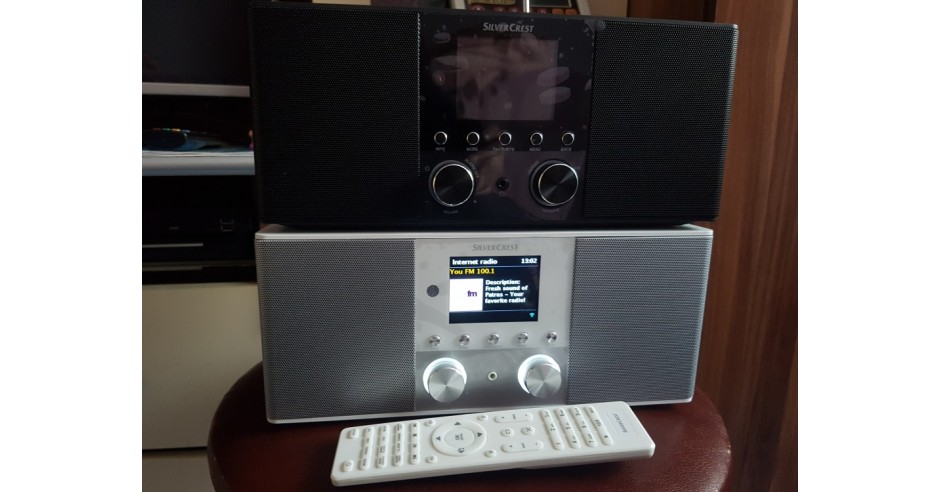 RADIO CU INTERNET LAN+WIFI SILVERCREST SIRD 14 D1 NOU +ACCESORII ...