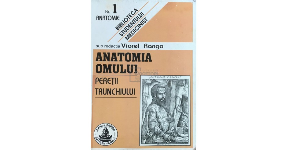 Viorel Ranga - Anatomia omului. Peretii truchiului | Okazii.ro