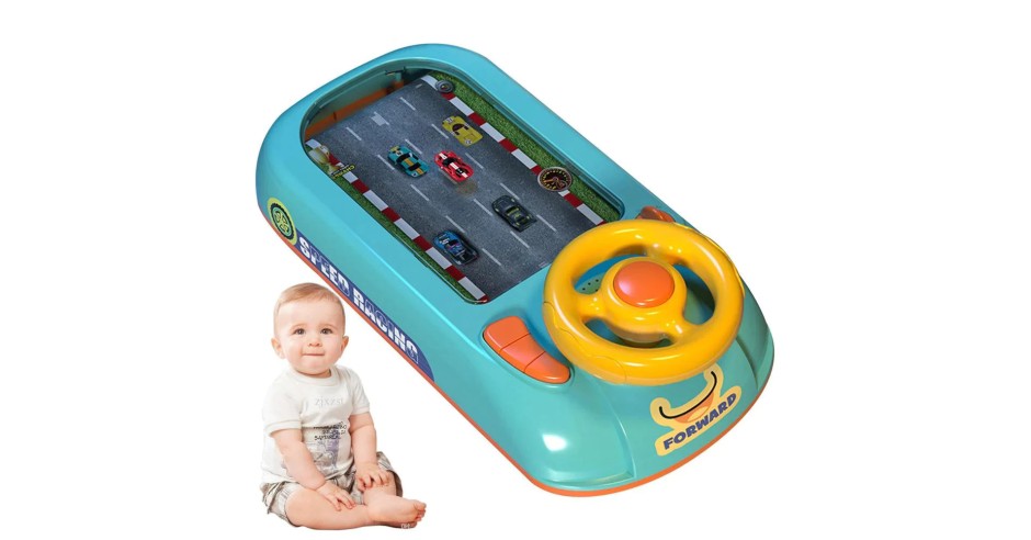 Jucarie tip simulator cu volan pentru copii 38 x 21cm | arhiva Okazii.ro