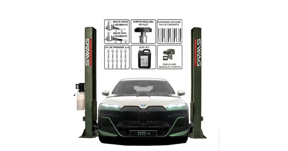 Elevator auto 2 coloane SWAG SW4000 hidraulic, 4 tone | Okazii.ro