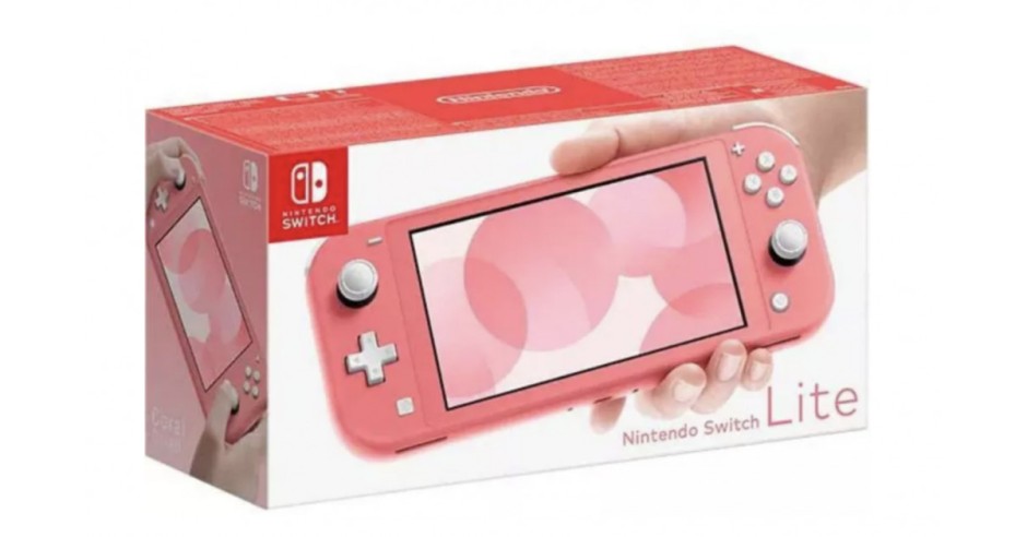 Consola Nintendo Switch Lite Coral/Roz | arhiva Okazii.ro