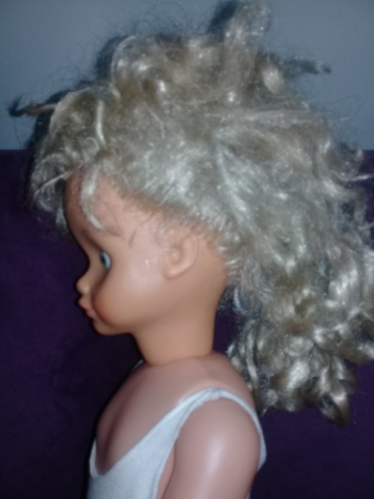 Papusa ARADEANCA Veche ORIGINALA de Colectie,ochi-chitaitoare ...