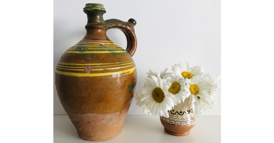 Ulcior din lut - Centrul ceramic Glogova - Arta populara din Gorj ...