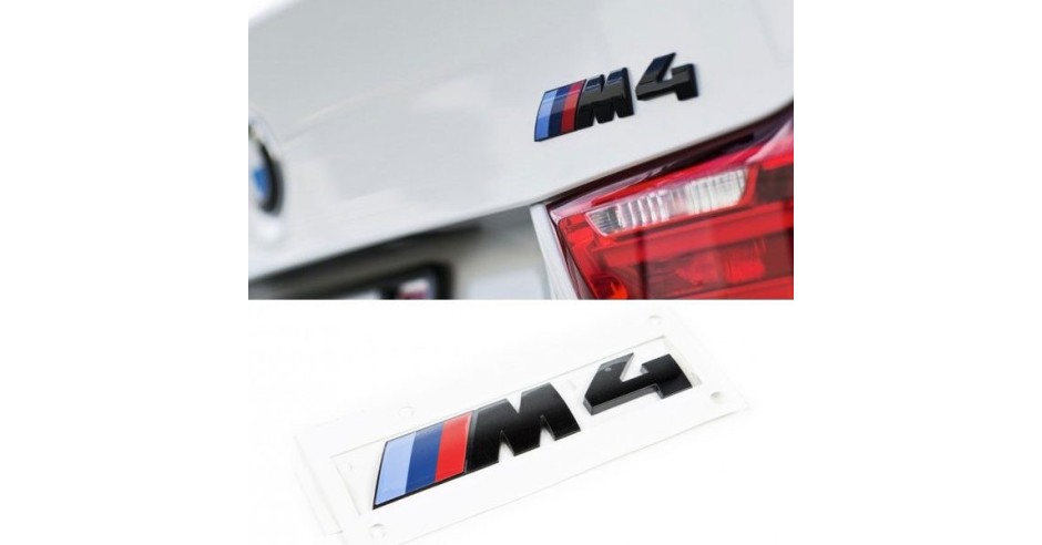 Emblema Spate Oe Bmw M4 Negru 51148068579 | arhiva Okazii.ro