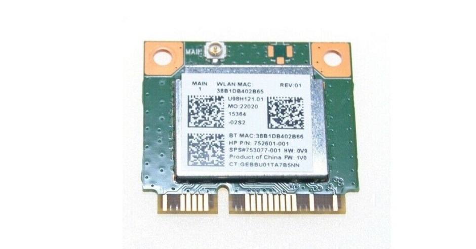 Wi-Fi + BT4.0 Combo Adapter 150mbps 752601-001 753077-001 for HP ...