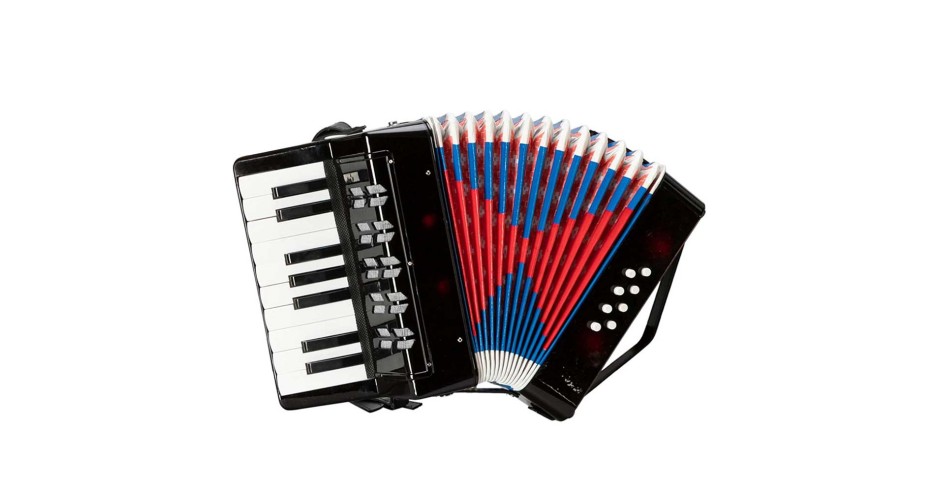 Acordeon 17 Clape 8 Basi pentru Copii - Negru | arhiva Okazii.ro