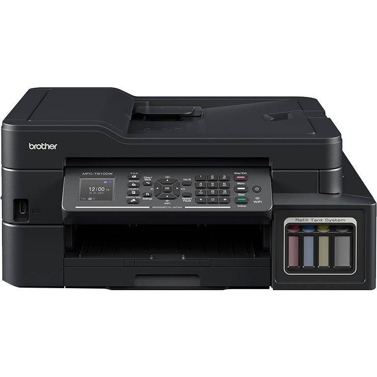 Multifunctionala Inkjet Color Brother MFC-T910DW Duplex ADF Retea Wi-Fi ...