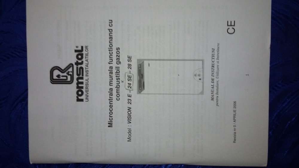 Centrala Romstal VISION 24 SE | arhiva Okazii.ro