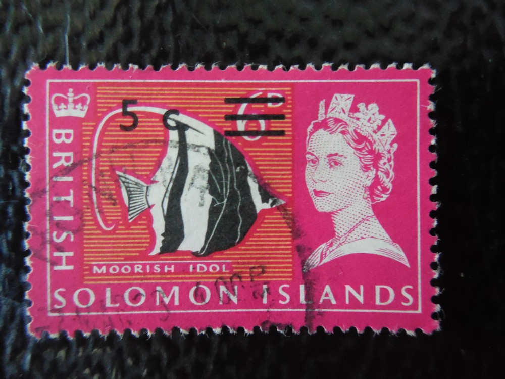 Colonii engleze-Solomon Islands-stampilat | arhiva Okazii.ro