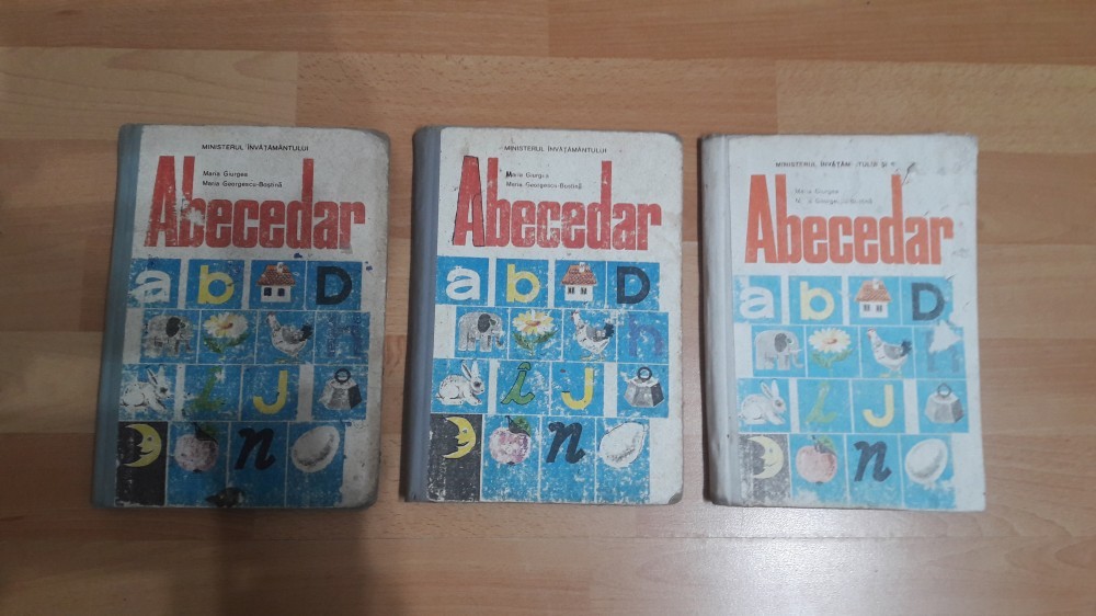 abecedar vechi (lot 3 buc) | arhiva Okazii.ro