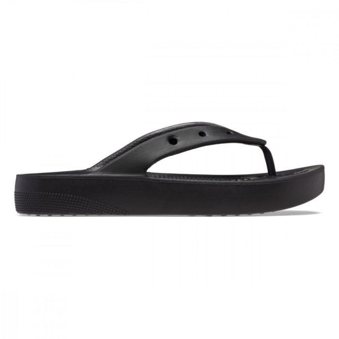 Slapi Crocs Classic Platform Flip Negru - Black, 36 - 39, 41 | Okazii.ro