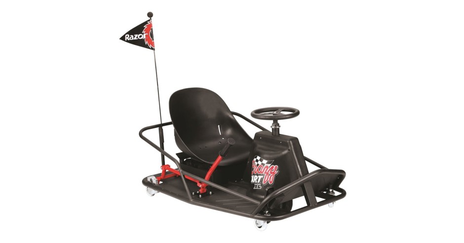 Kart Razor Crazy Cart XL, rotatii la 360 de grade, 2 x 12 V, 20 km/h ...