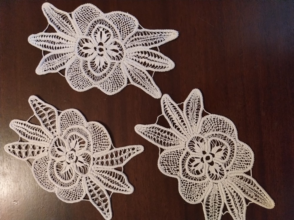 Mileuri de macrame, aprox. 22/12 cm | arhiva Okazii.ro