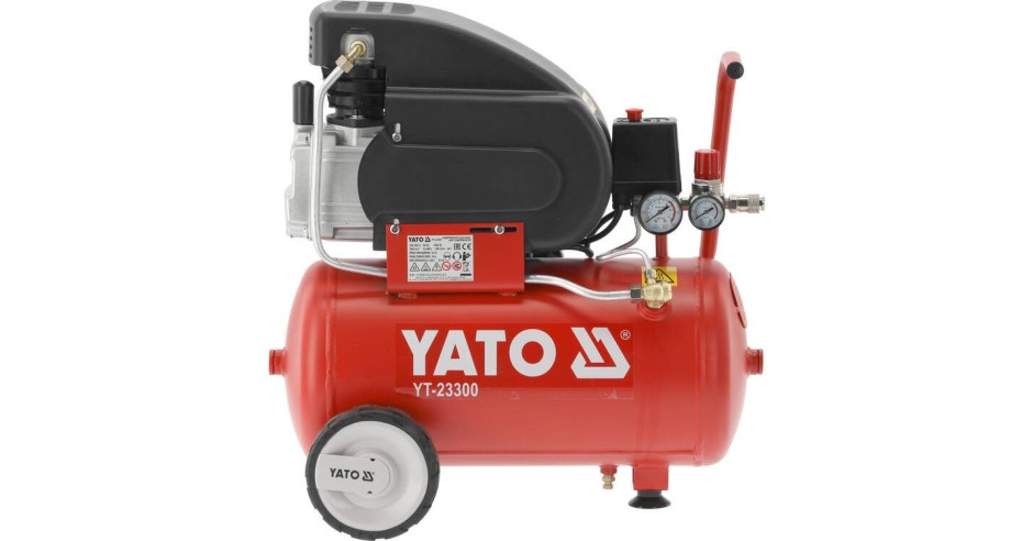 Compresor Aer 24L 8 Bar 2200W Yato YT-23300 | arhiva Okazii.ro