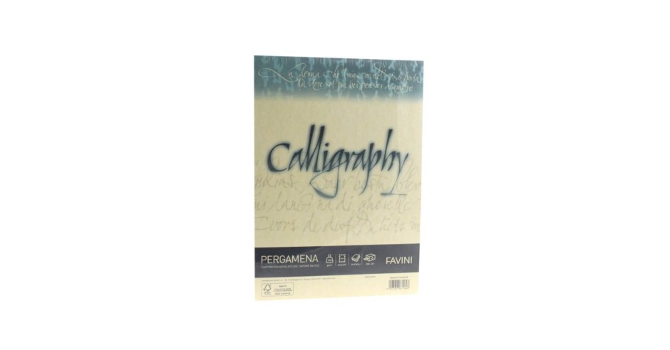 Hartie Caligrafica Favini A4, Tip Pergament, 50 Coli/Top, 190 g/m ...