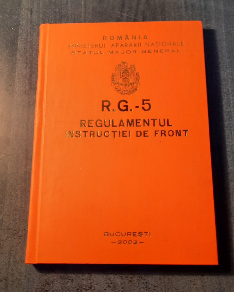 Regulamentul instructiei de front Ministerul Apararii Nationale | arhiva Okazii.ro