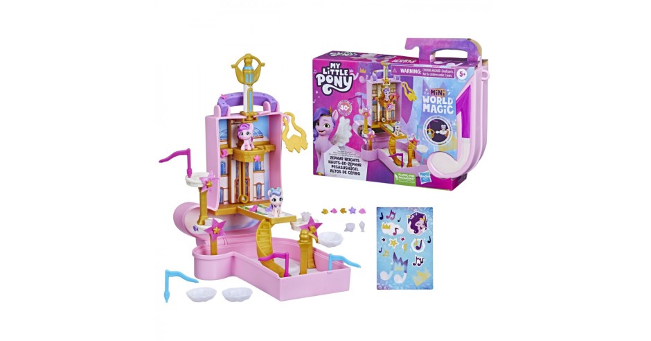 MY LITTLE PONY MINI WORLD MAGIC SET DE JOACA COMPACT CREATION ZEPHYR HEIGHTS SuperHeroes ...