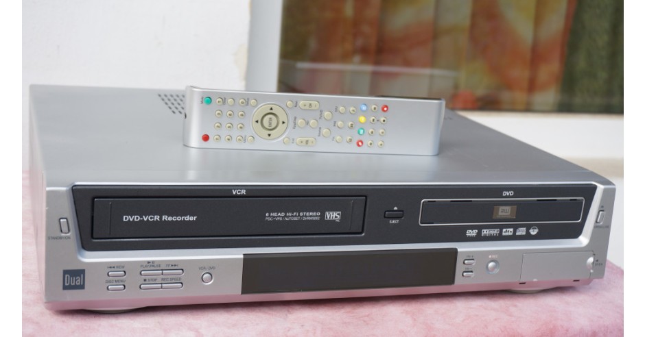 DVD recorder combo VHS DUAL DVRWR5002 Stereo Hi-Fi | arhiva Okazii.ro