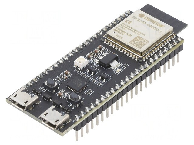 Kit Dezvoltare ESP32-S3 WiFi GPIO I2C I2S PWM SPI UART USB 5VDC | Okazii.ro